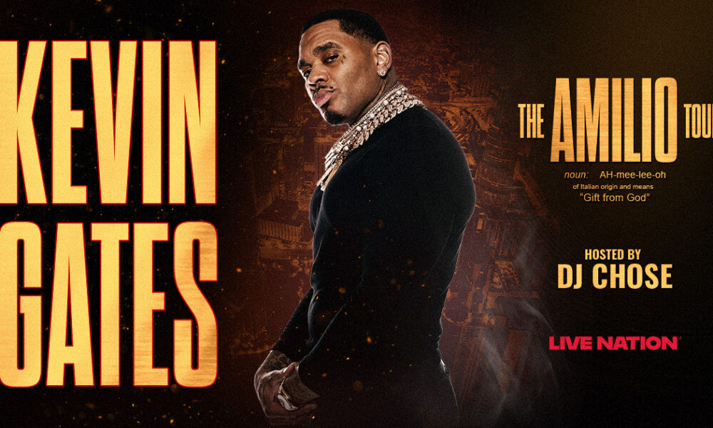 Kevin Gates Announces National ‘The Amilio Tour’ - First 3 Only