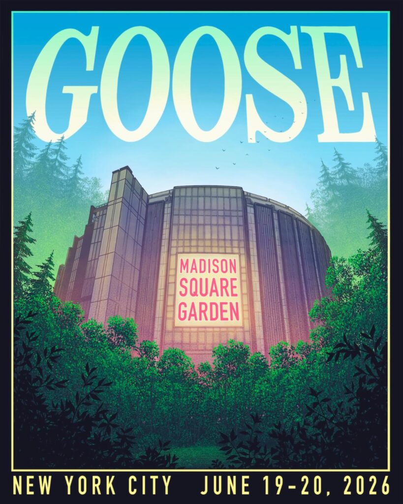 Goose Announce Their Return to New York City’s Madison Square Garden ...
