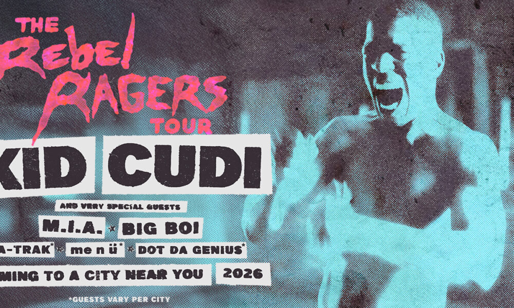 Kid Cudi Returns In 2026 With ‘The Rebel Ragers Tour’ - First 3 Only
