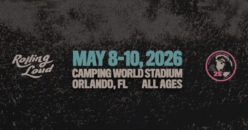 Rolling Loud Announce Move To Orlando For 2026 - First 3 Only