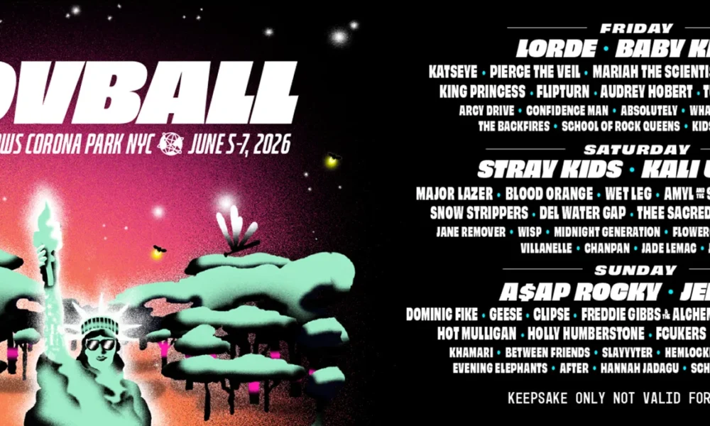 Governors Ball 2026 Release Daily Schedules - First 3 Only
