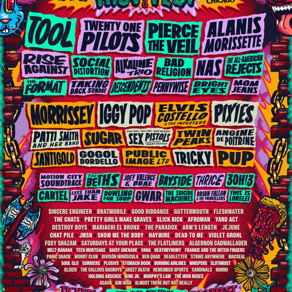 Governors Ball 2026 Release Daily Schedules - First 3 Only